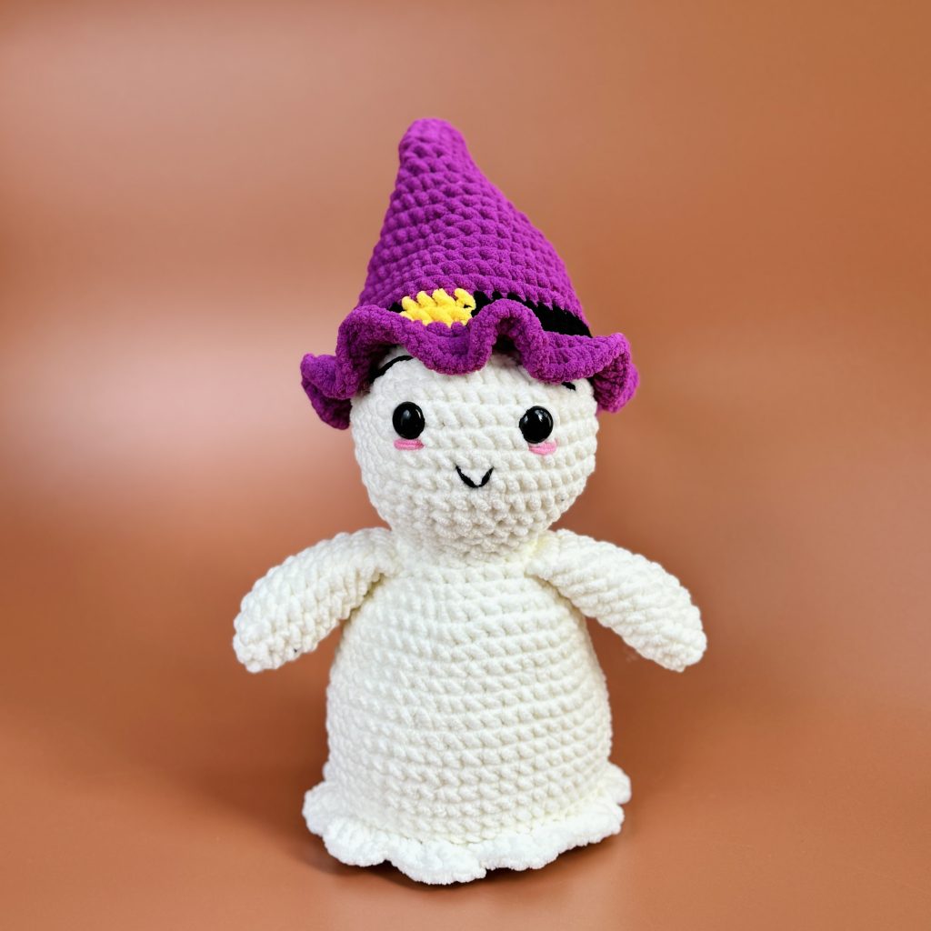 DIY Easy Amigurumi Ghost Crochet Pattern - Cute Halloween Ghost - No ...
